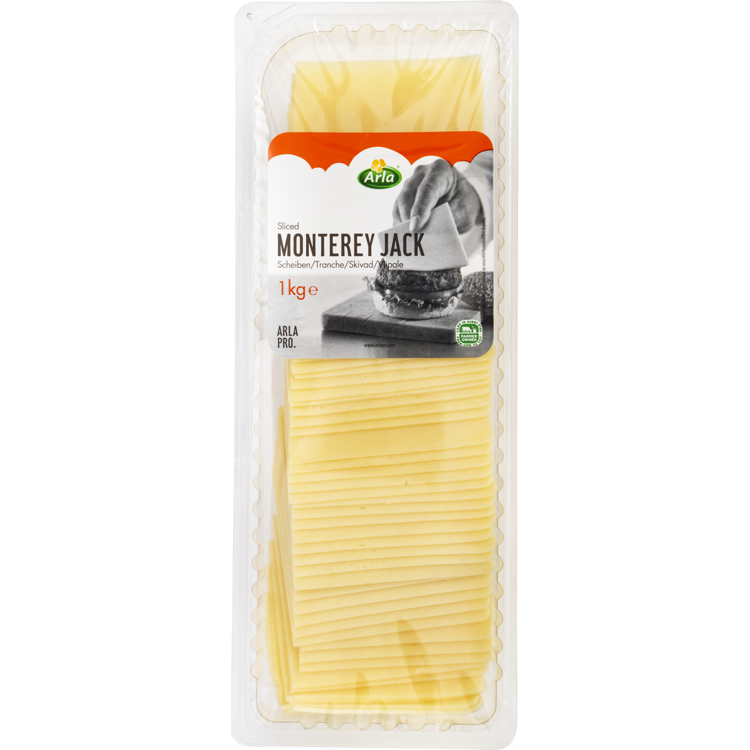 Monterey Jack 50+ 1000 g | Arla Pro Danmark