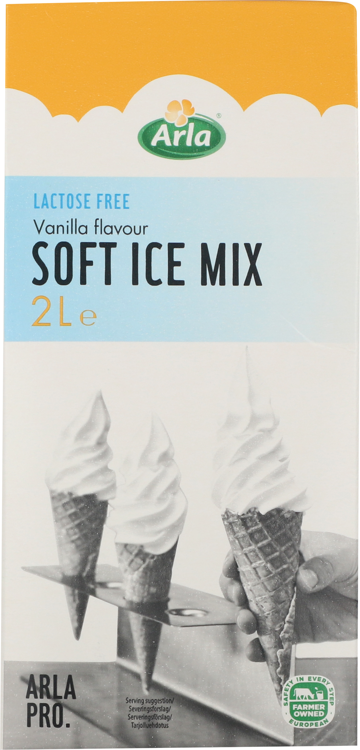 Soft Ice Mix laktosefri 6% 2 l | Arla Pro Danmark