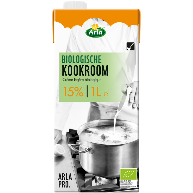Biologische Kookroom 15% 1L | Arla Pro