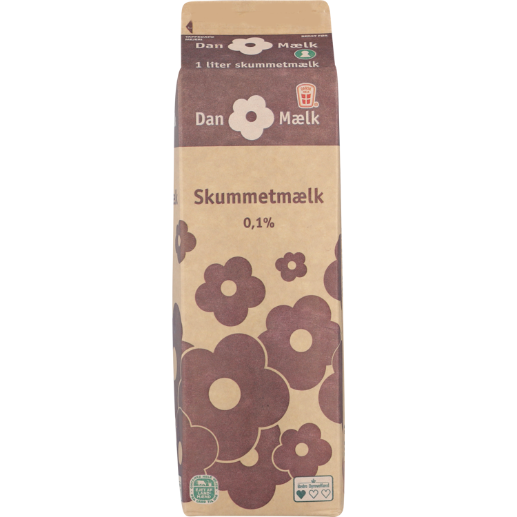 Skummetmælk 0,1% 1 L | Arla Pro Danmark