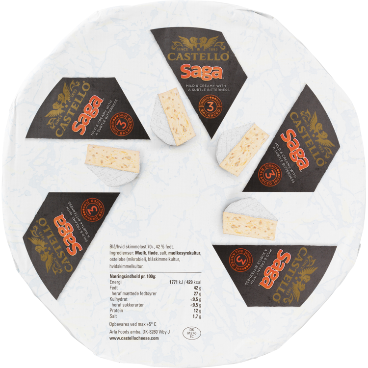 Saga Classic 70+ 1330 g | Arla Pro Danmark