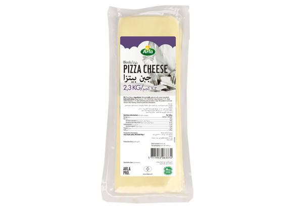 Mozzarella Block, 2.3kg | Arla® Pro MENA