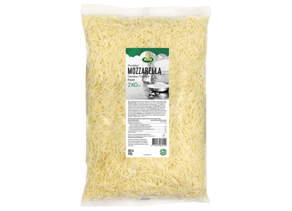 Pizza Topping Shredded 2kg | Arla® Pro