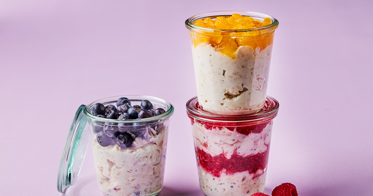 Overnight Oats ( Recipe ) Three Variations | Arlafoods.co.uk Recipe ...