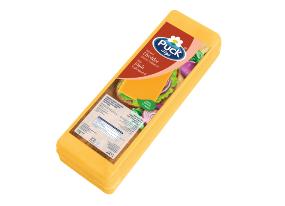 Processed Cheese Slices, Cheddar, 1kg | Arla® Pro MENA