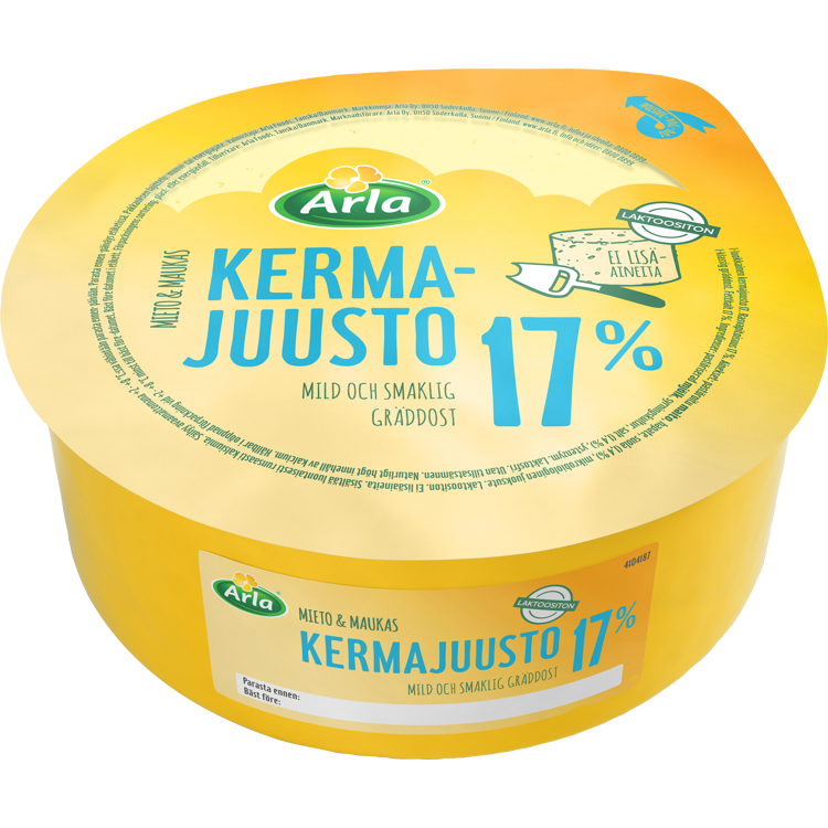 Arla kermajuusto 17% 500g | Arla® Pro Suomi