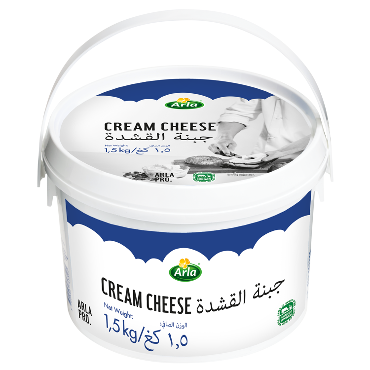 Cream Cheese Soft, 1.5kg | Arla® Pro MENA