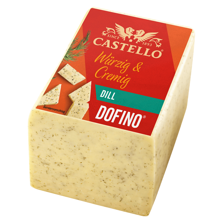 Castello® Dofino Rahmkäse Brot Dill | Großhändler finden | Arla® Pro