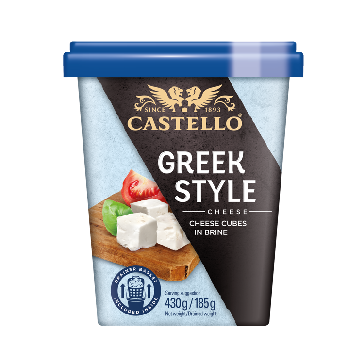 Beetroot patties with Castello® Greek Style cheese cubes | Castello®️