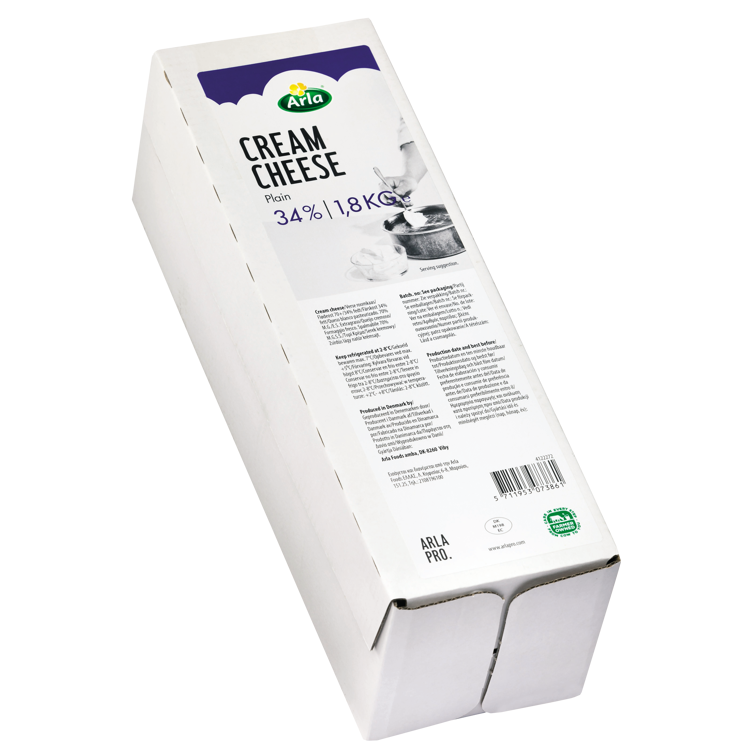 Cream Cheese 34% 1,8kg | Arla® Pro