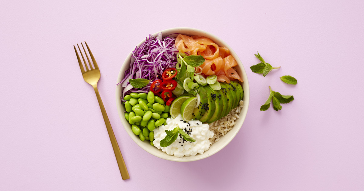 Poke bowl - Opskrift fra Arla | Arla