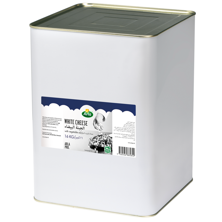 White Cheese, Analogue modified with veg oil, 19.3kg (drained weight ...