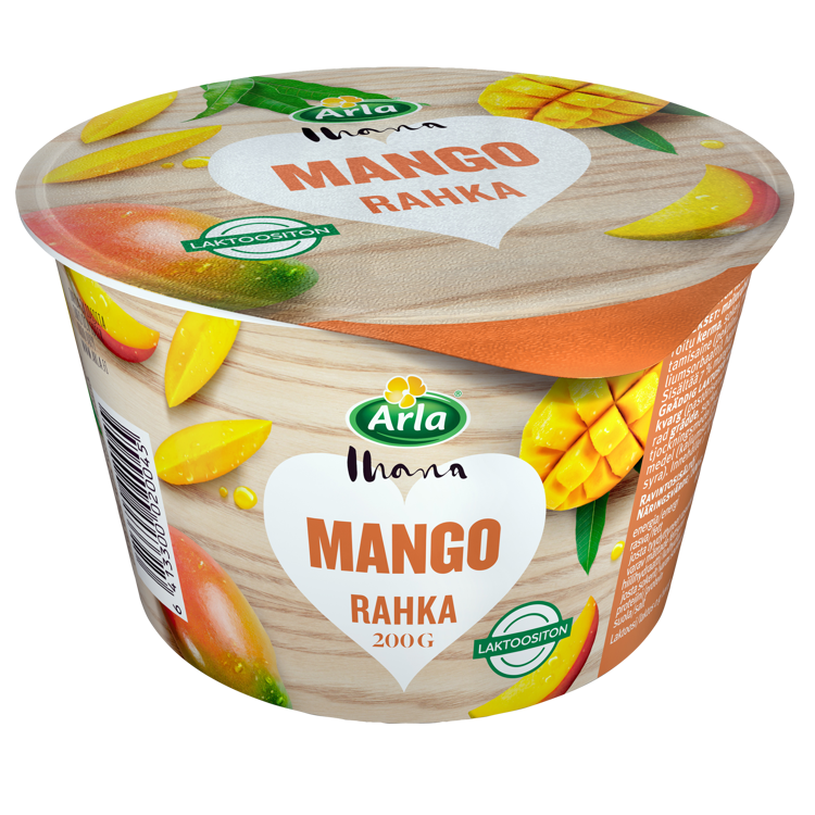 Arla Ihana rahka mango 200g, laktoositon | Arla® Pro Suomi
