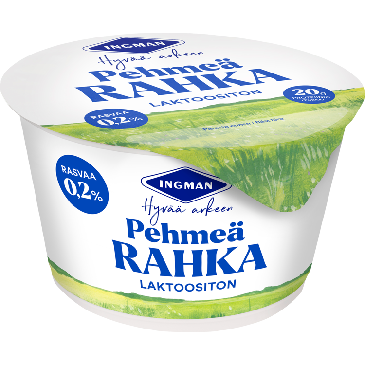 Ingman pehmeä mieto maitorahka 200g laktoositon | Arla® Pro Suomi