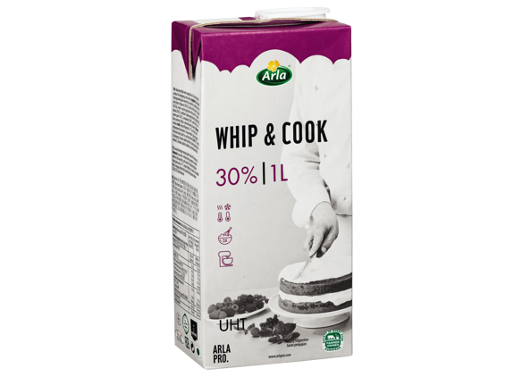 High Stability Whipping Cream 35% fat | Arla® Pro