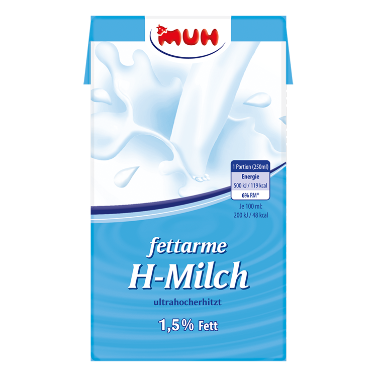 H-Milch 1,5% Fett ohne Verschluss | Großhändler finden | Arla® Pro