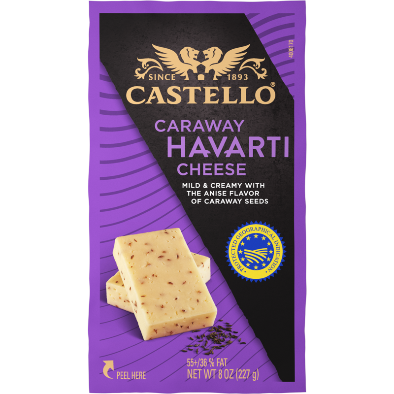 Castello® Caraway Havarti Cheese | Castello®️