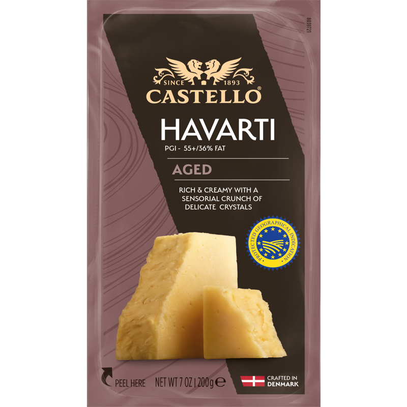 Castello® Aged Havarti Cheese | Castello®️