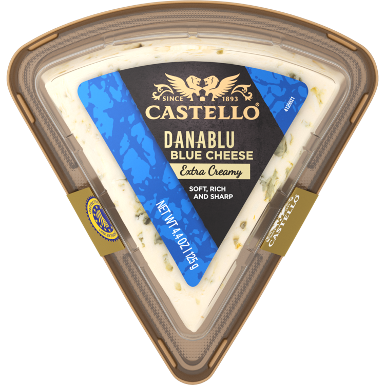 Mini Pizzas with Roasted Garlic & Blue Cheese | Castello®️