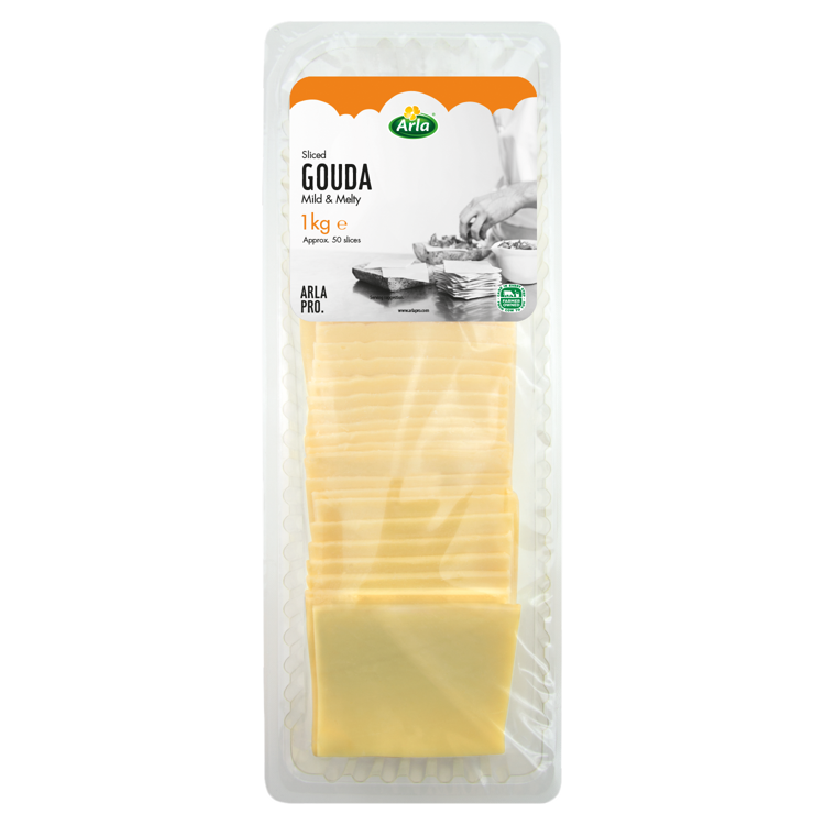 Arla Pro Gouda Cheese Slices 1kg | Find wholesaler | Arla® Pro