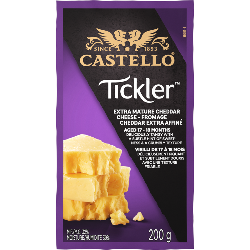 Castello® Tickler™ Extra Mature Cheddar Cheese | Castello®️