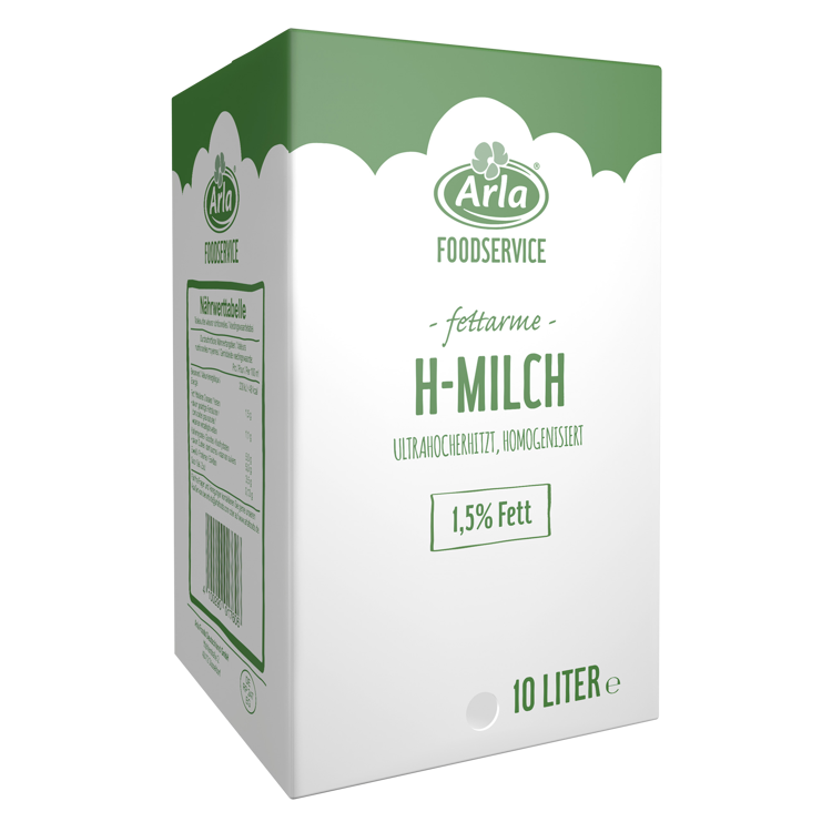Fettarme H-Milch 1,5 % Fett | Großhändler finden | Arla® Pro
