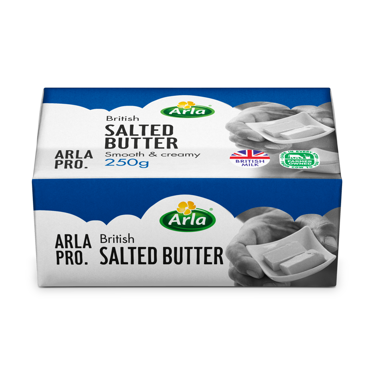 Arla Pro British Salted Butter 250g | Find wholesaler | Arla® Pro