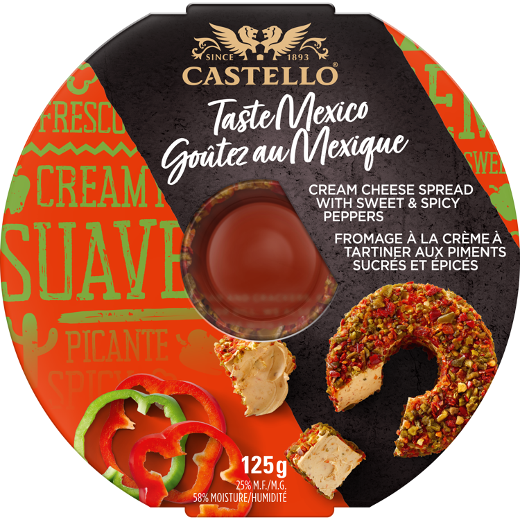 Castello® PINEAPPLE & ALMOND CREAM CHEESE RING | Castello®️