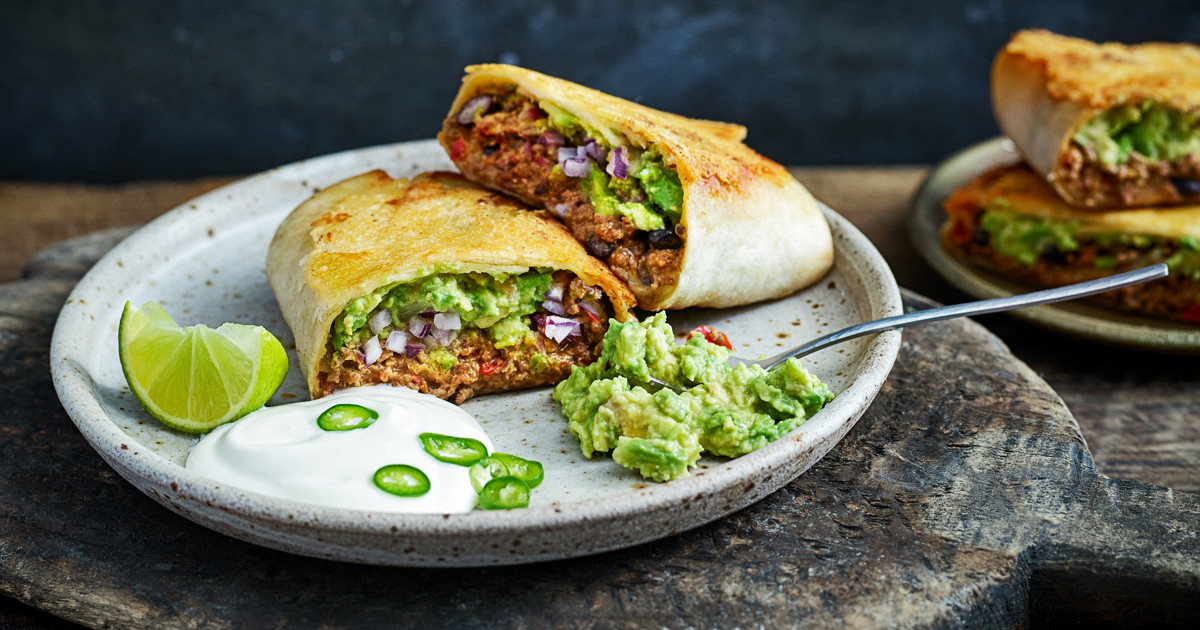 Homemade Burritos Recipe | Arla Recipe | Arla UK