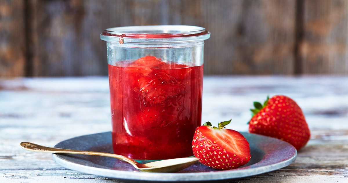 Hausgemachte Erdbeermarmelade ( Rezept ) - Rezept | Arla Foods