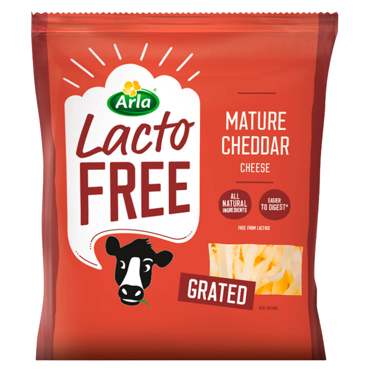 Arla LactoFREE Mature Cheddar Cheese Grated 200g | Find wholesaler ...
