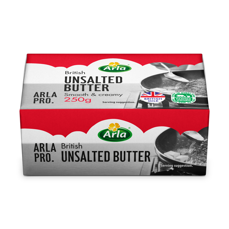 Arla Pro British Unsalted Butter 250g | Find wholesaler | Arla® Pro