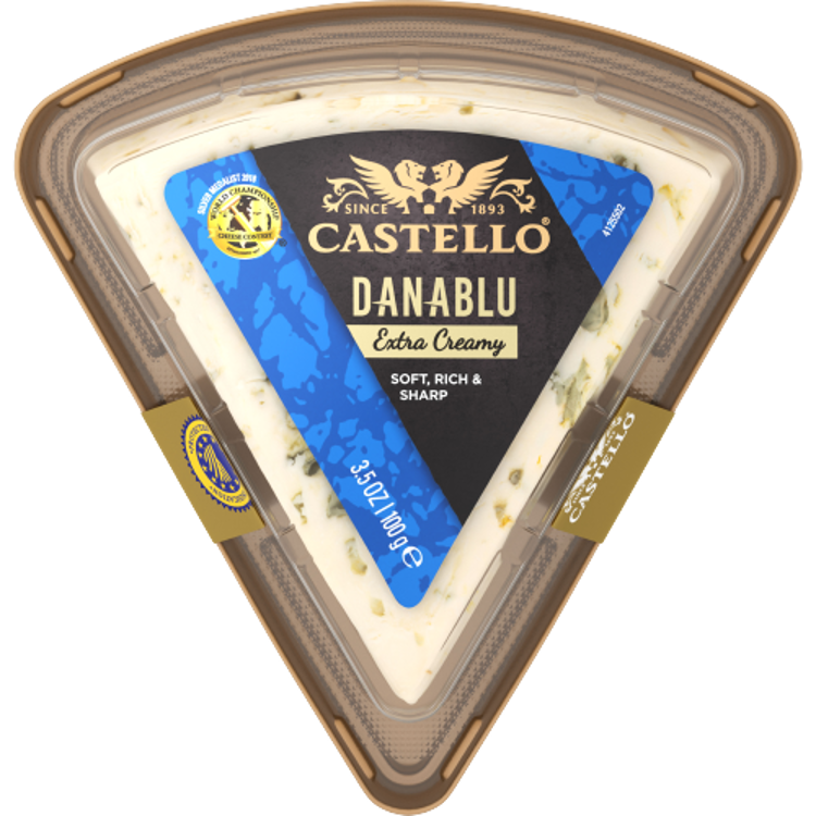 Roasted garlic and Blue cheese mini pizza appetizers | Castello®️