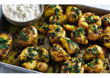 Smashed potatoes - Recept | Arla