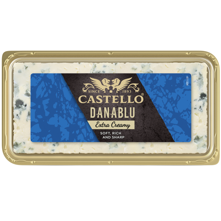 Castello® Extra Creamy Danish Blue Cheese 125g | Castello®️