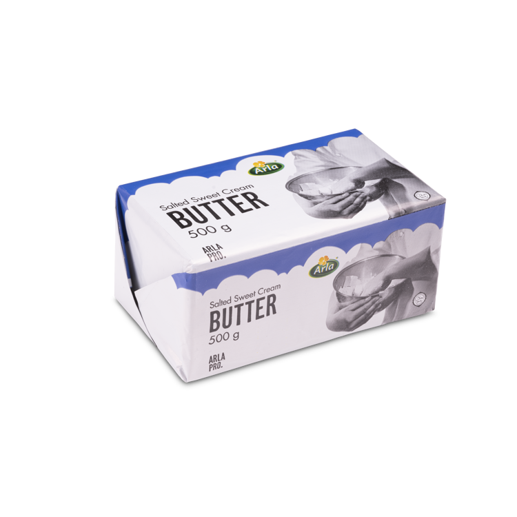 Salted Sweet Cream Butter 500g | Arla® Pro
