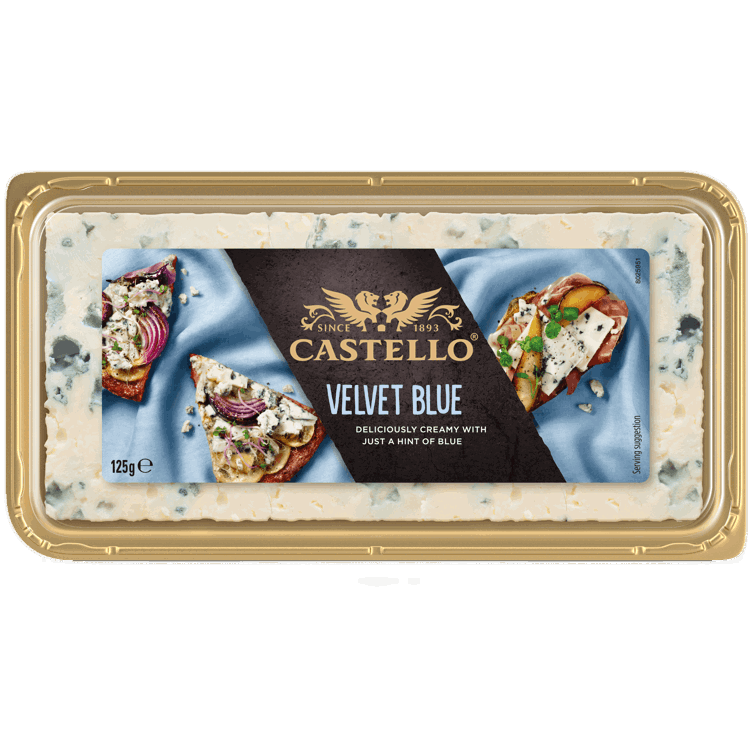 Castello® Danish Blue Cheese 125g | Castello®️