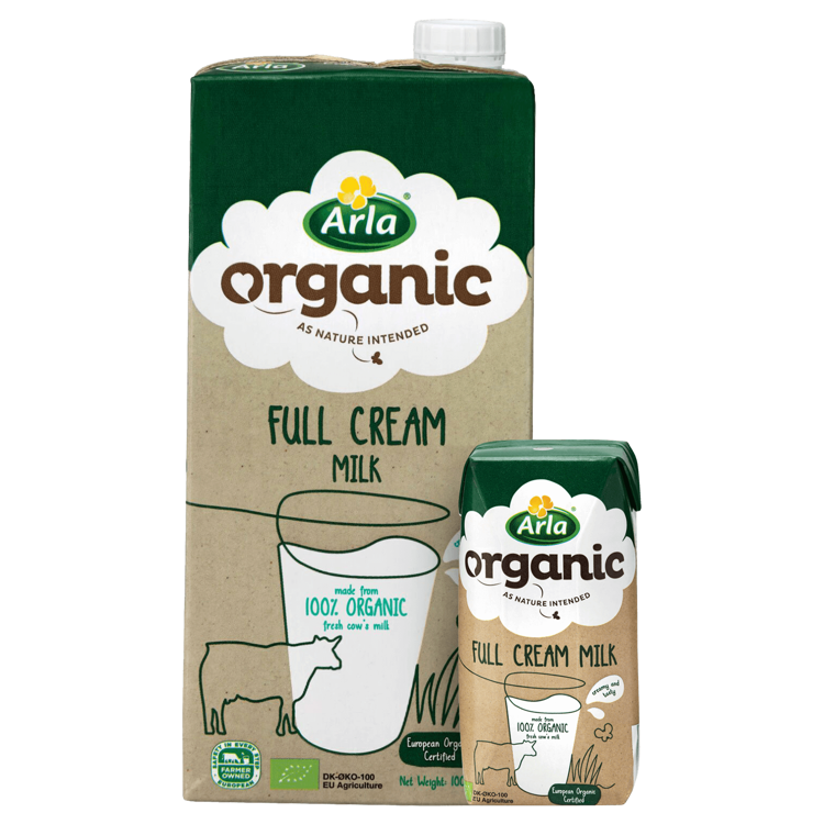 Arla Organic UHT Milk Full Cream 3,5% | Arla® Pro