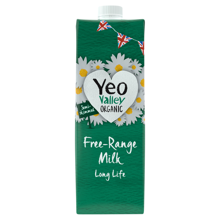 Yeo Valley Organic Long Life Semi Skimmed Milk 1L | Find wholesaler ...