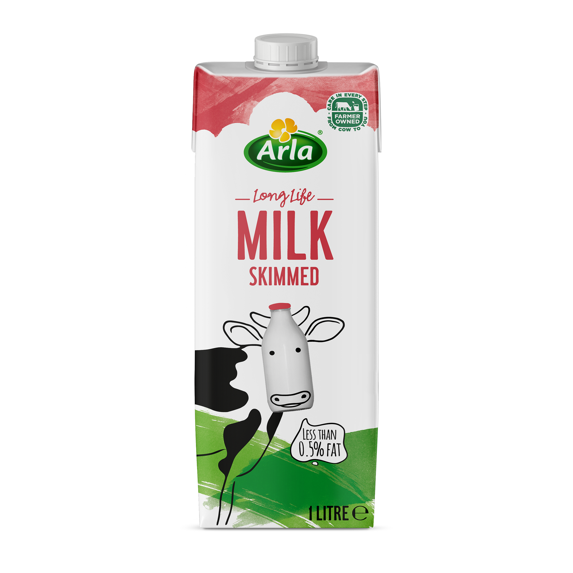 Arla Long Life Skimmed Milk 1L | Find wholesaler | Arla® Pro