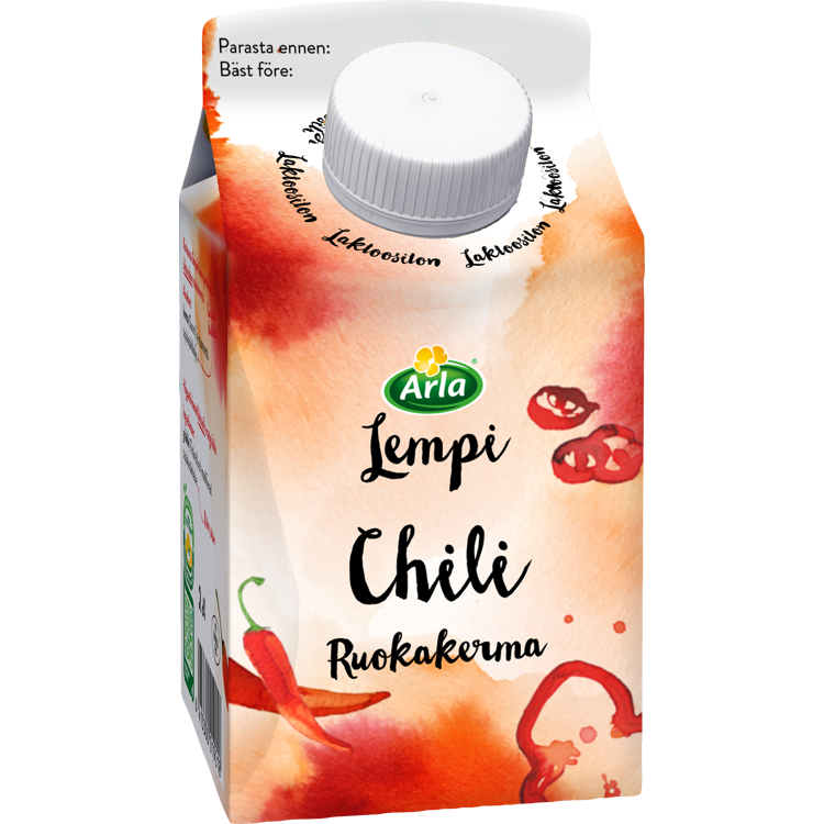 Arla Lempi ruokakerma chili 2dl laktoositon | Arla® Pro Suomi