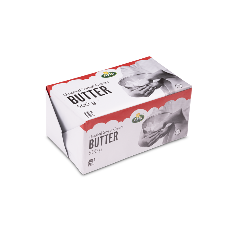 Unsalted Sweet Butter Cream 500g | Arla® Pro