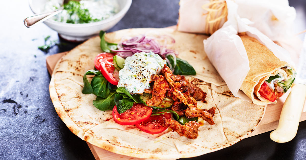 Gyros Recipe | Arla Recipe | Arla UK