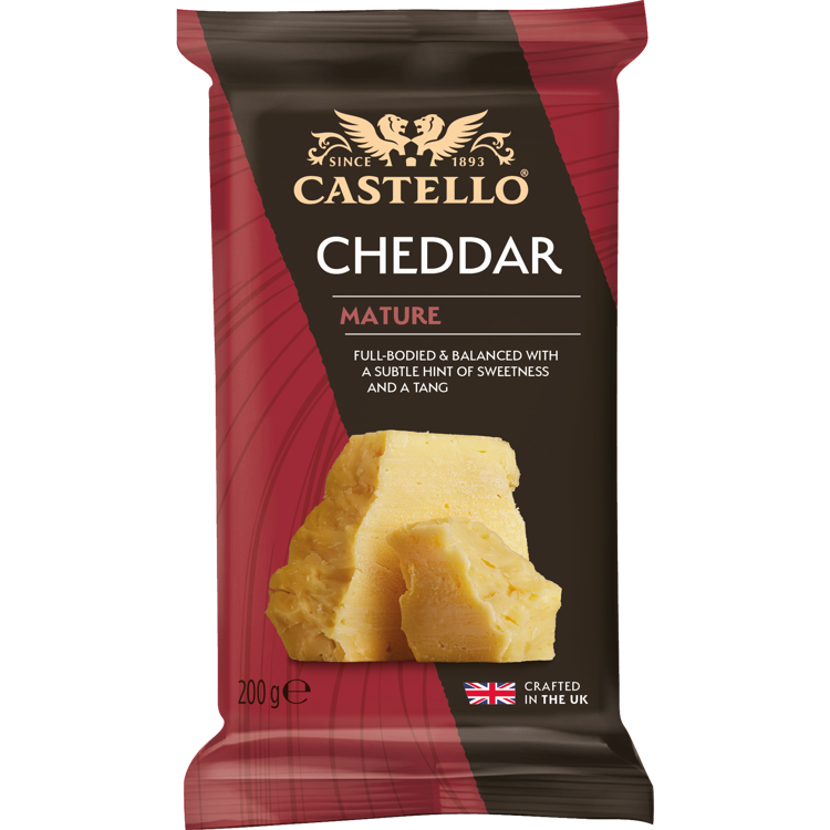 Castello® Extra Mature Cheddar Cheese 200g | Castello